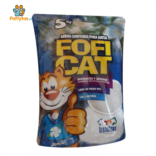 Arena Fofi Cat Jazmín 5kg – Pattytas.app